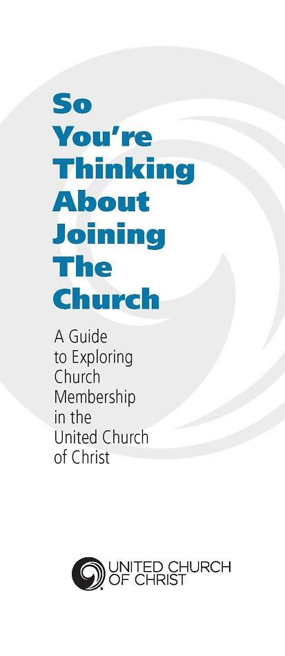 So You're Thinking About Joining the Church | Pack of 100 Brochures ...